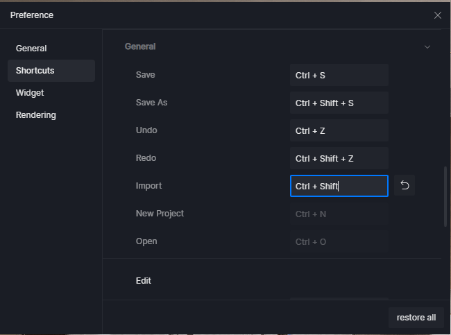D5Render: How to view and change the default shortcuts? | 8baht.com