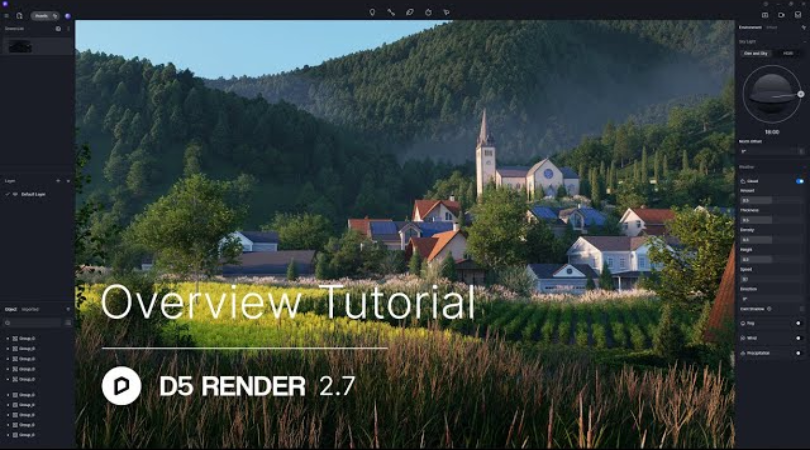 What’s new in D5 Render 2.7 | 8baht.com